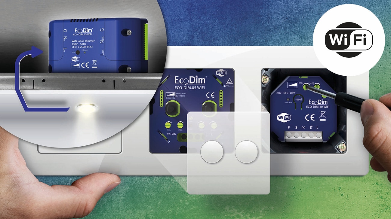 WiFi dimmers: unieke nieuwe mogelijkheden!
