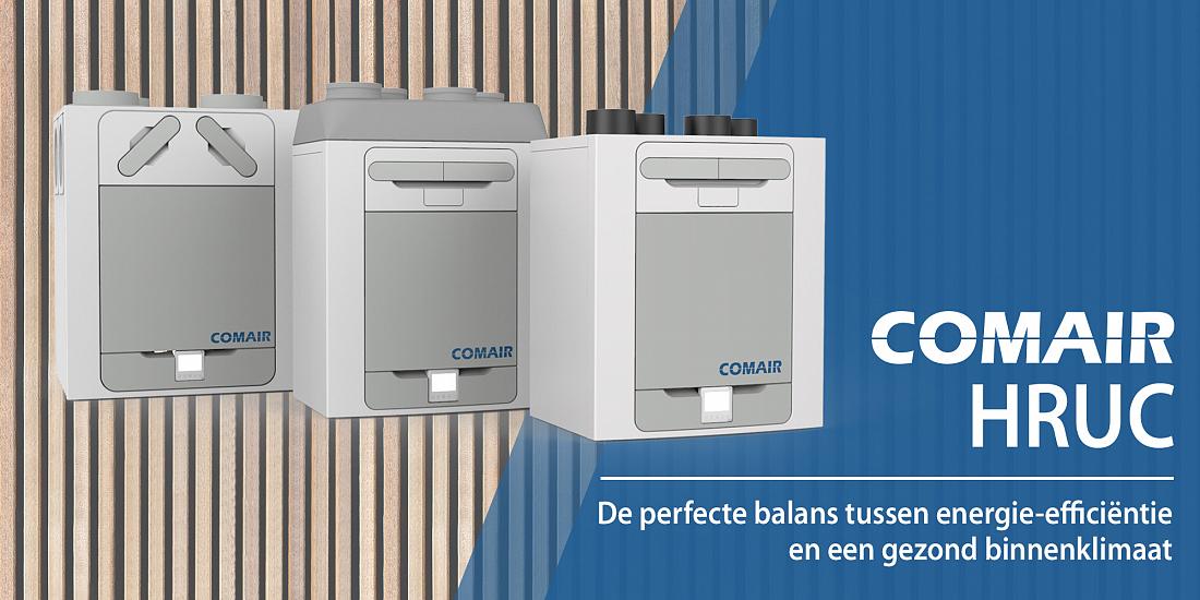 Maak kennis met de nieuwe generatie COMAIR HRUC WTW-units
