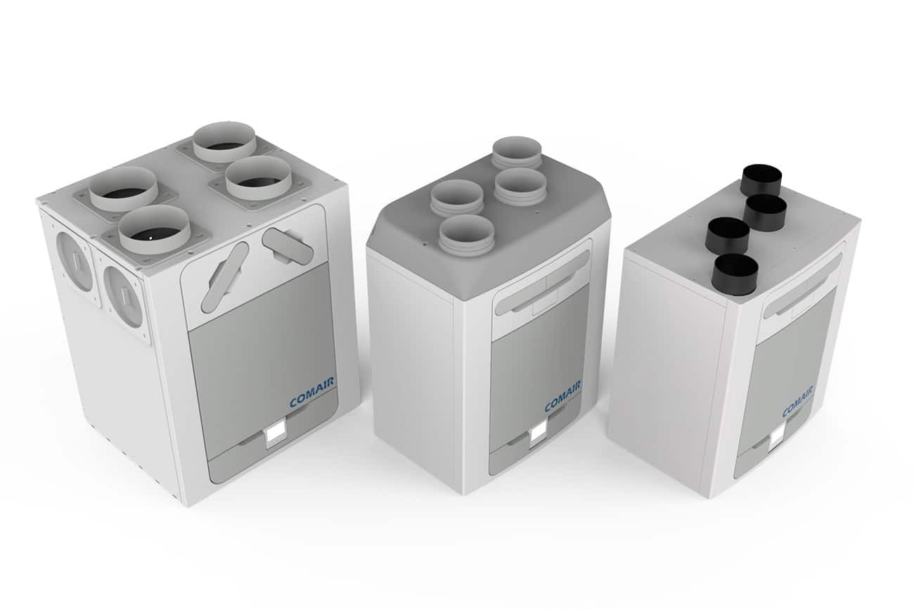 Maak kennis met de nieuwe generatie COMAIR HRUC WTW-units